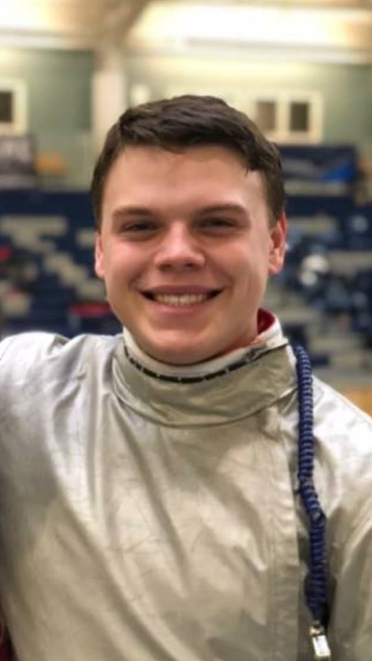 Connor Rounds (CDFS) ACC Fencer of the Week – Hudson-Berkshire Division
